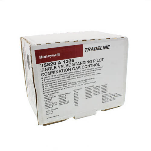 Válvula de gás padrão PowerPile Millivolt Honeywell VS820